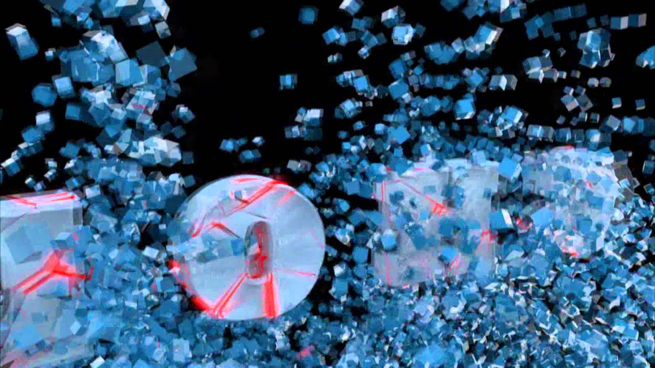 animation text cube (ICD) - YouTube
