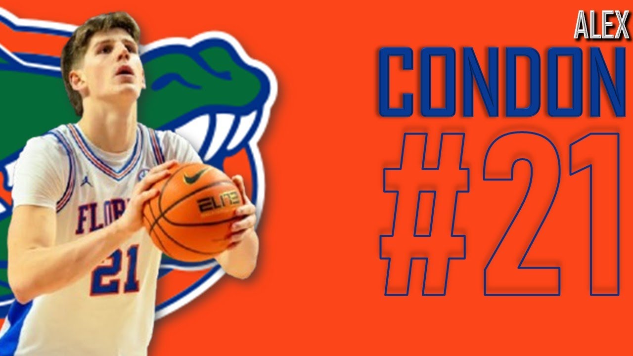 Alex Condon | #𝟚𝟙 | Florida Gators Power Forward - YouTube