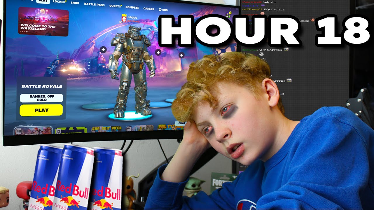 I Played Fortnite Wrecked For 24 HOURS To See If It's Good - YouTube
