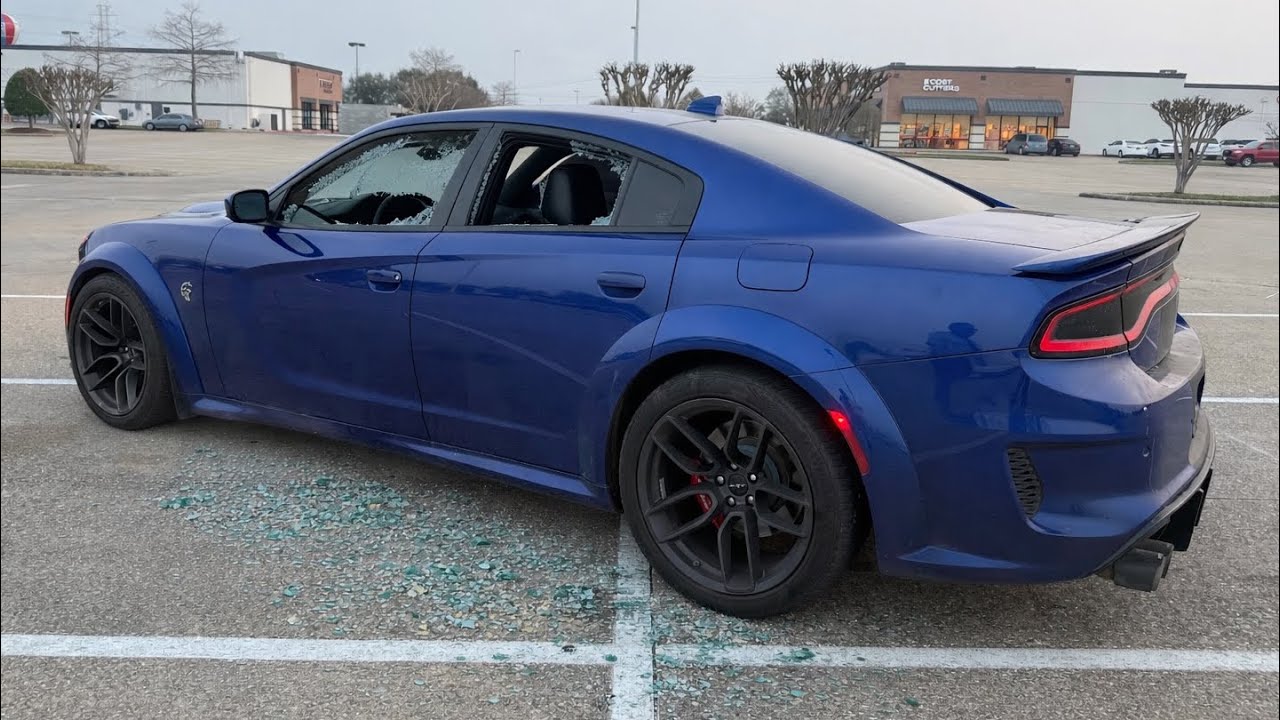 THEY TRIED TO STEAL MY HELLCAT!!! *BROKEN WINDOW* - YouTube