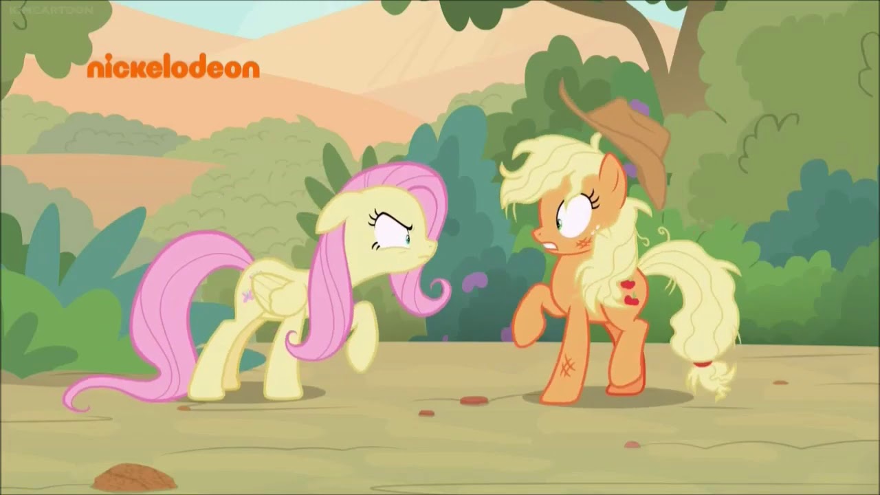 Fluttershy-"APPLEJACK,CAN YOU PLEASE LISTEN TO ME" - YouTube