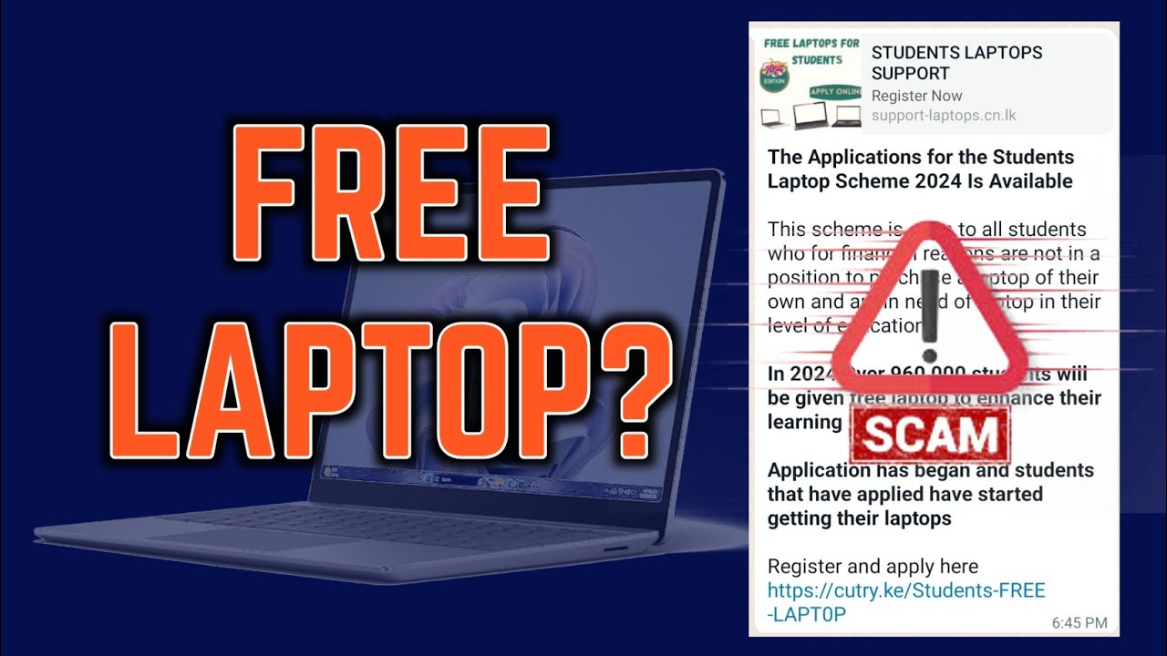 FREE LAPTOP FOR STUDENTS 2024? | YOU CAN LEARN - YouTube