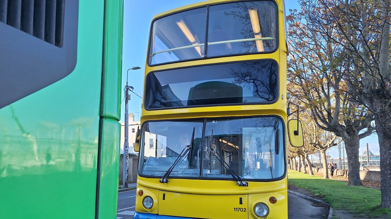 #bus Ride on board Go Ahead Ireland ALX400 11702 Route S8 to Dun ...