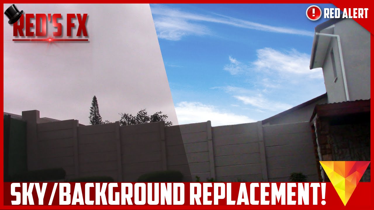 Sky/Background Replacement Hitfilm 4 Express Tutorial | Red's Fx - YouTube