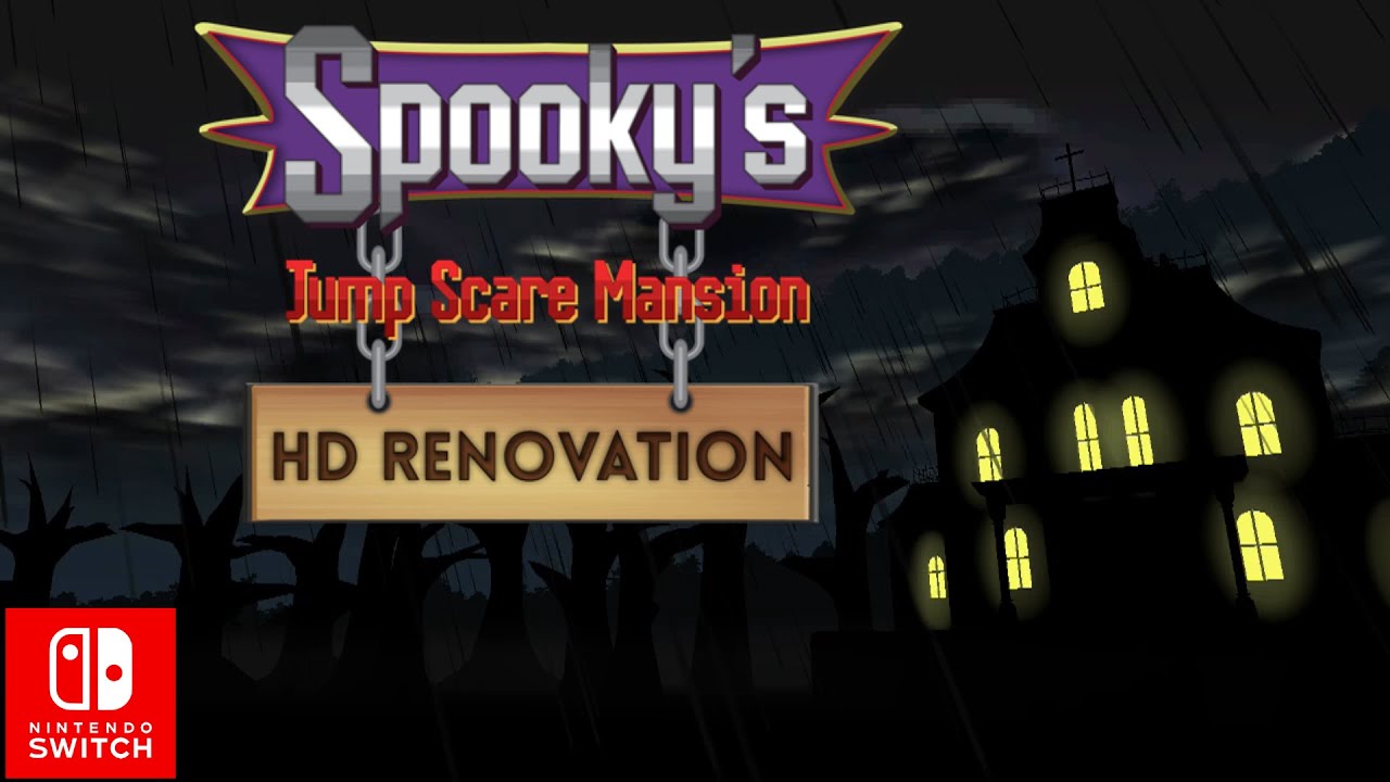 Spooky's Jump Scare Mansion: Nintendo Switch: First 50 Rooms - YouTube