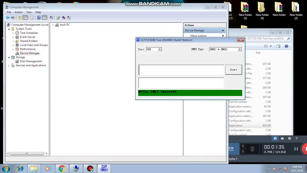 All SPD IMEI write & change with tool used - YouTube