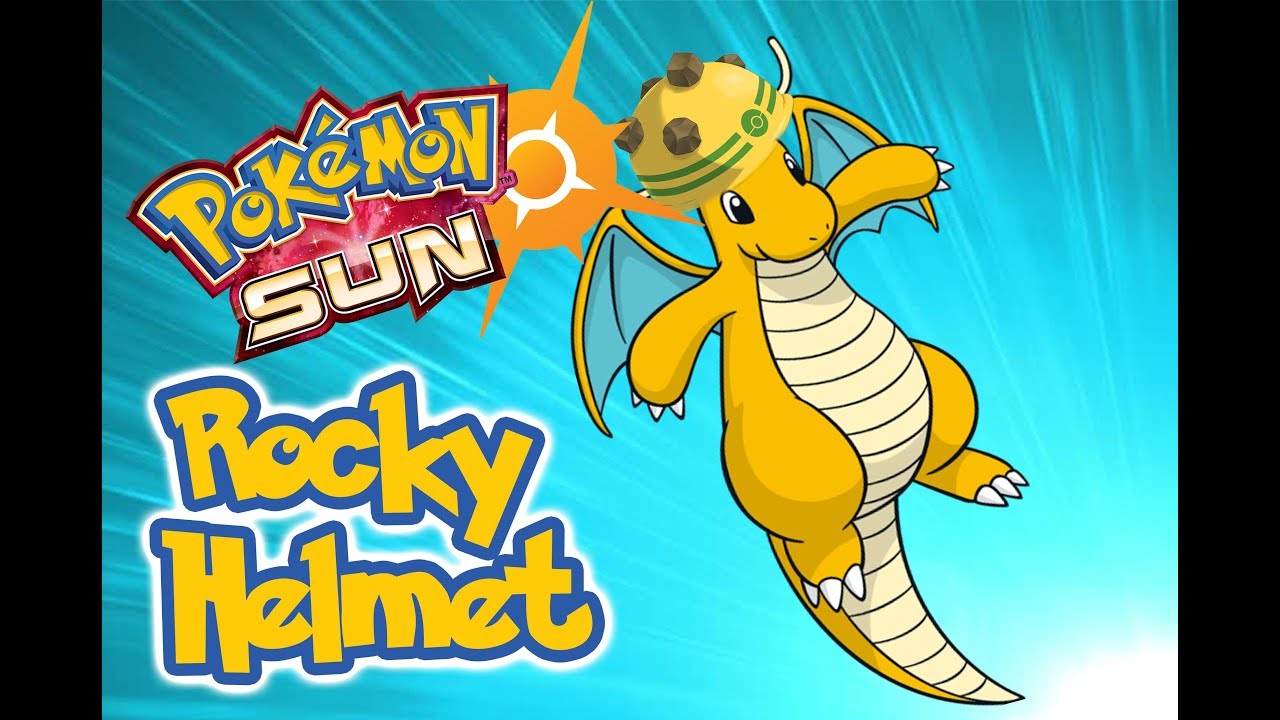 STAY PROTECTED & USE ROCKY HELMET | Pokemon Sun and Moon Wi-Fi Battle ...