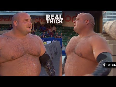 | Super Heavyweight Strongman doing some Atlas...