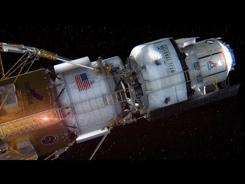 Human Landing System (HLS) National Team Tests Autonomous Docking - YouTube