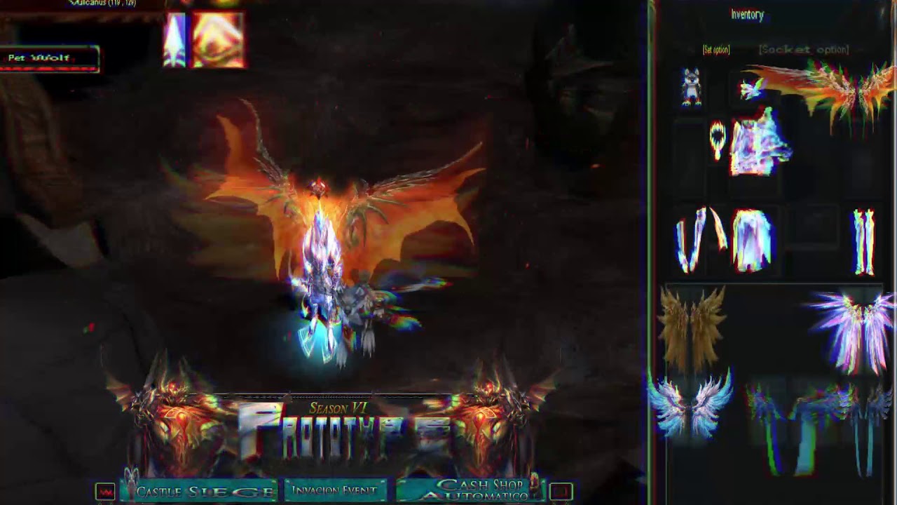 Mu Online - Custom Pet [Prototype Muonline] - YouTube