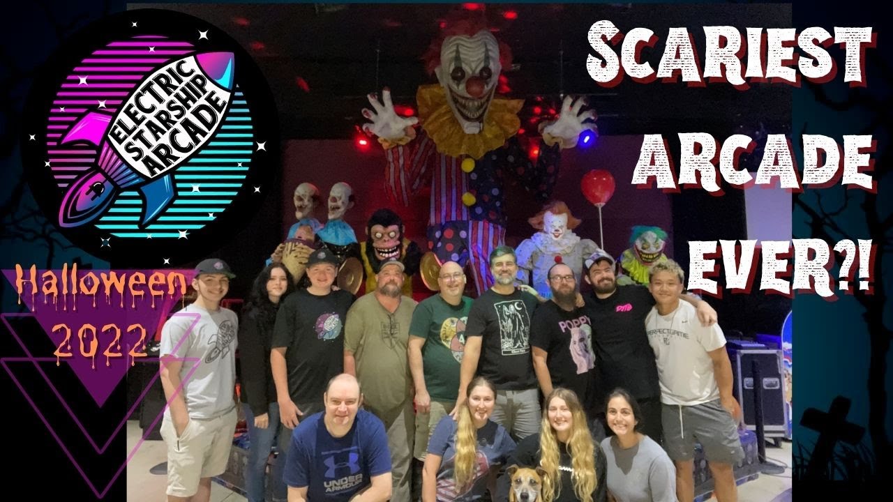 The Scariest Arcade Ever?! - Halloween 2022 - YouTube