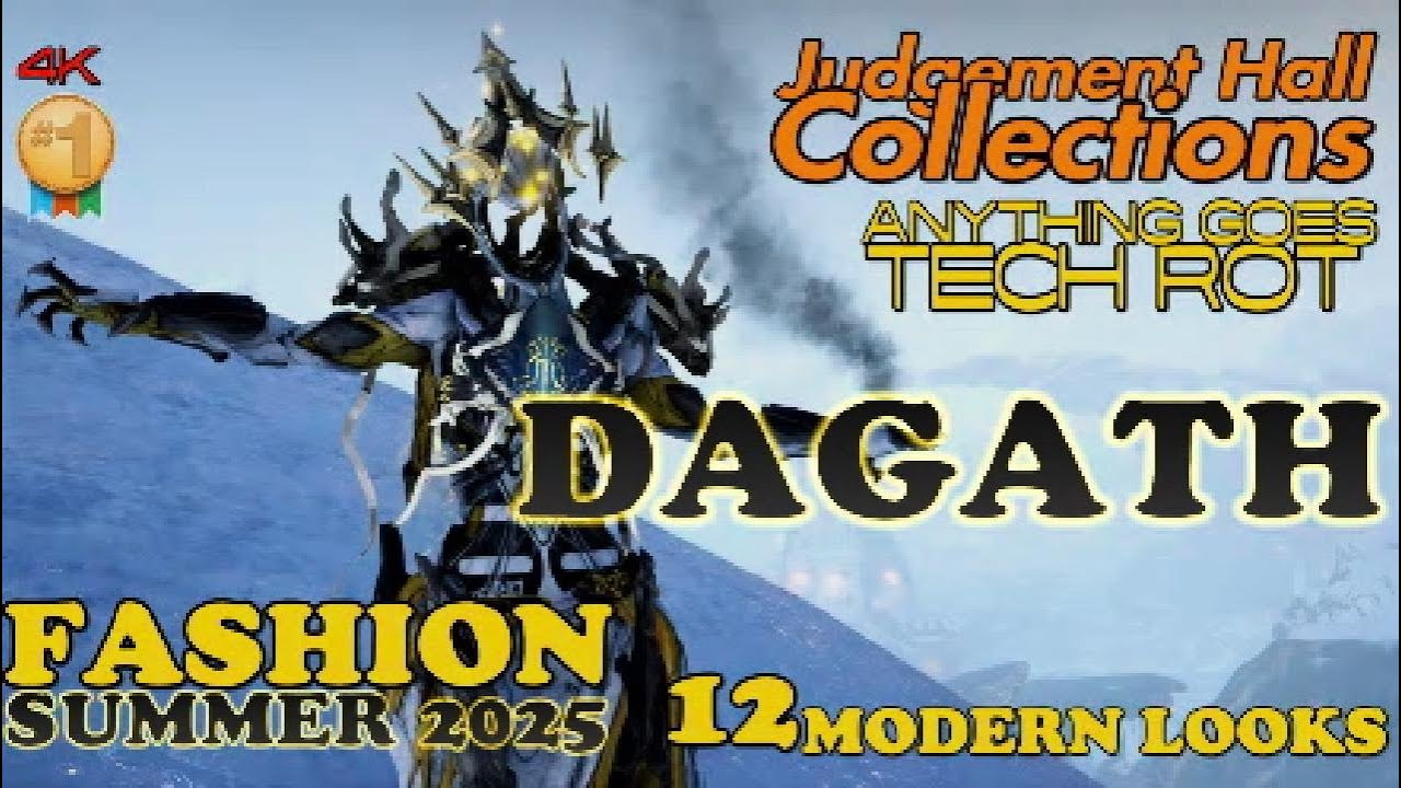 Warframe: Dagath Fashion Frame Summer 2025 Art-Fashion - YouTube