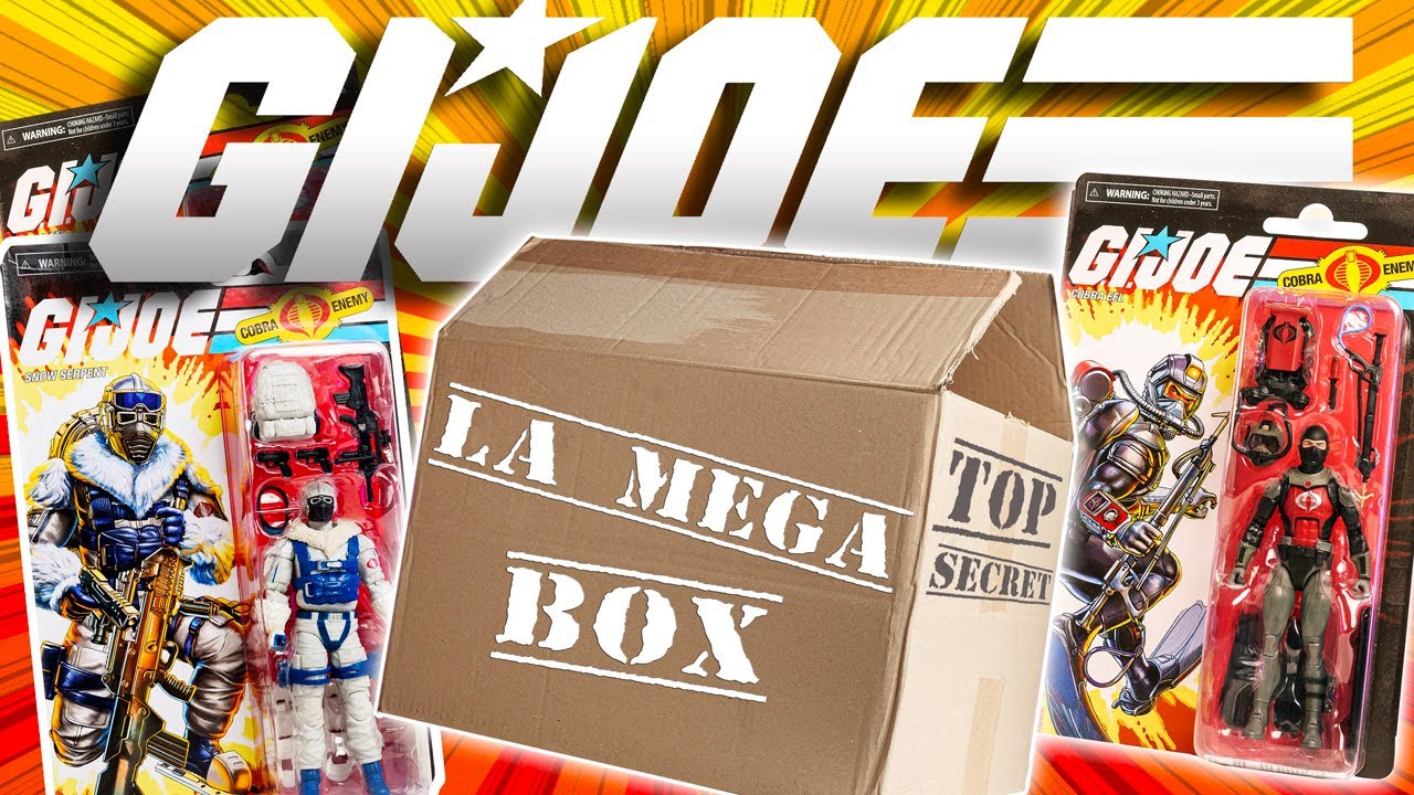 Des Figurines GI JOE en masse dans cette mega box HASBRO PULSE - YouTube