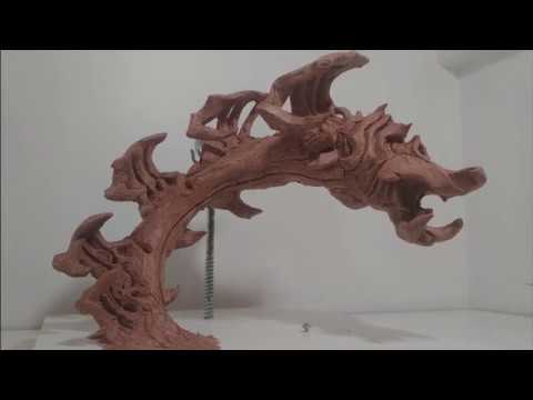 Worm - clay sculpture - YouTube