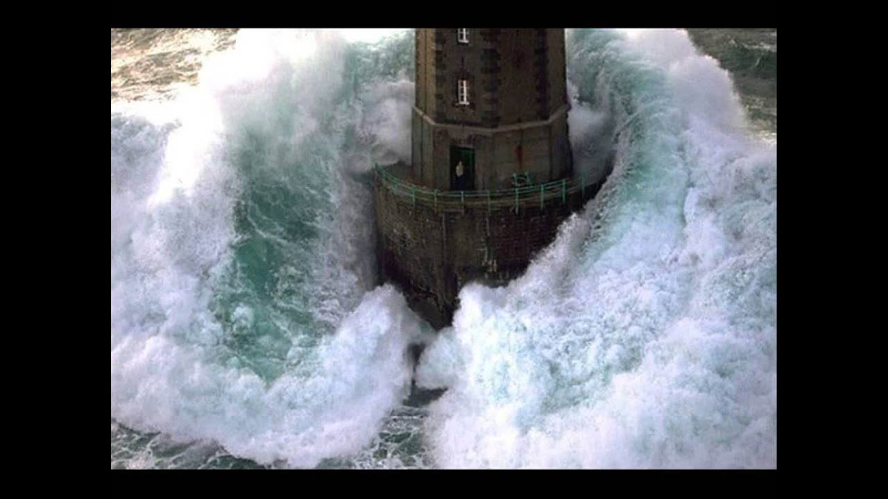 Lighthouse Rough Sea