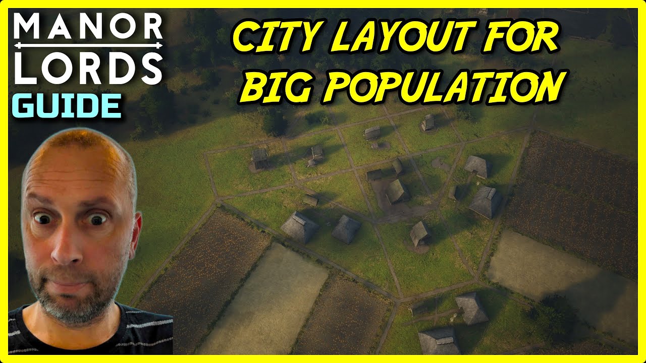 Manor Lords - Perfect City Food Layout ( Part 1 ) - YouTube
