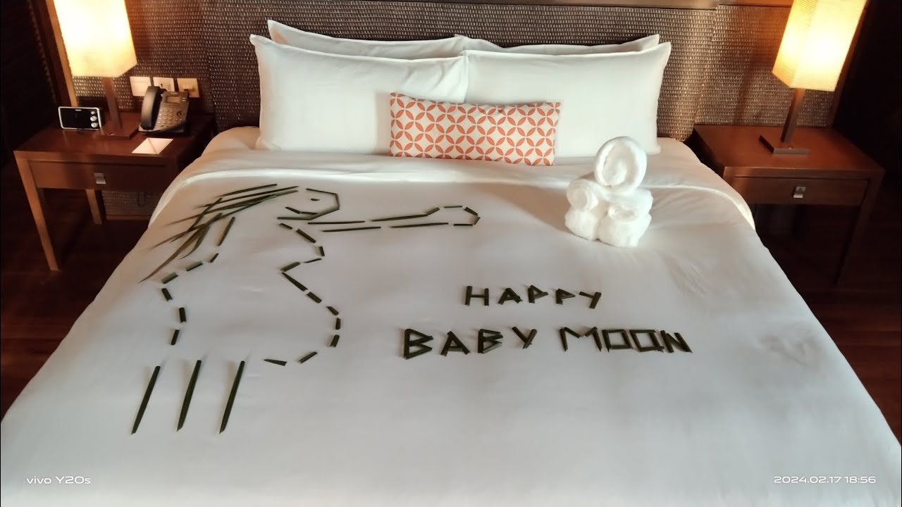 How To Do Baby Moon/ Baby Shower decorations/ Baby Moon deco in hotel ...