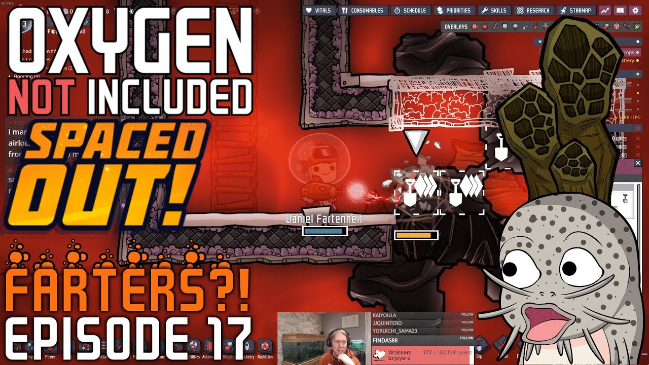 Flipped Farters?! Part #17: Exploring the Magma Zone (ONI: Spaced Out ...