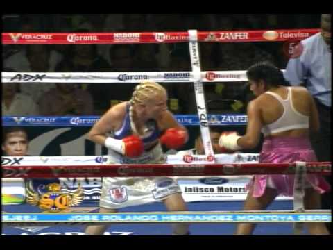 Jessica "Kika" Chavez vs la "güerita" Sanchez por el campeonato ...