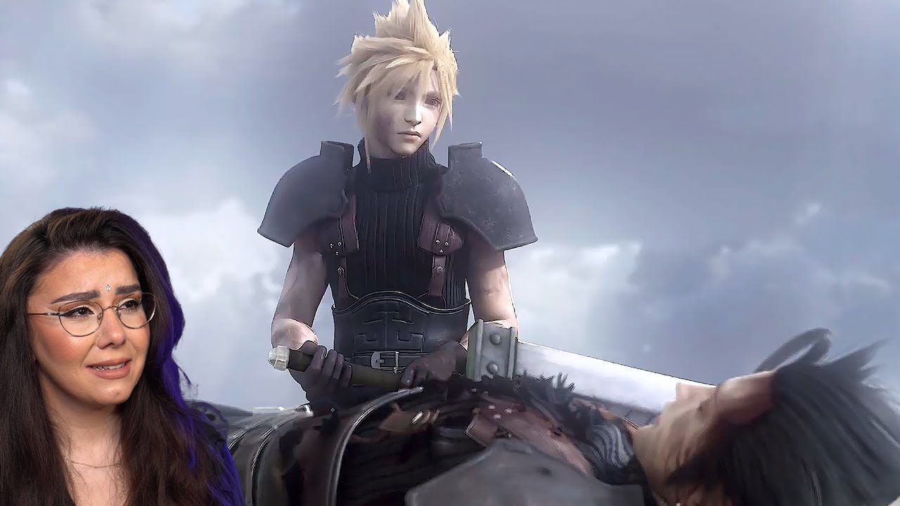 Crisis Core Reunion Ending HEARTBROKEN 💔😭 Final Fantasy 7 - Zack's ...