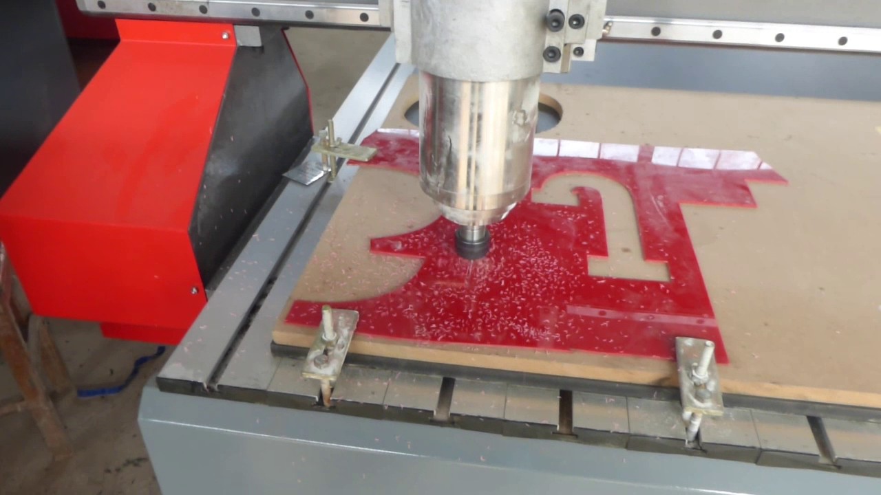 Wood CNC router machine BMG1325 cut acrylic material from alina@bytcnc ...