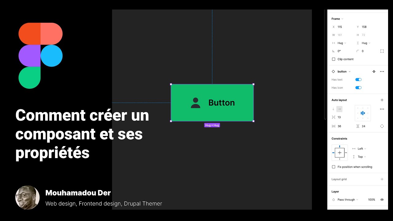 Figma pour tous: Composants & Propriétés - YouTube