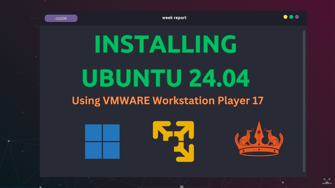 How To Install Ubuntu 24.04 In VMWARE Workstation Player - YouTube