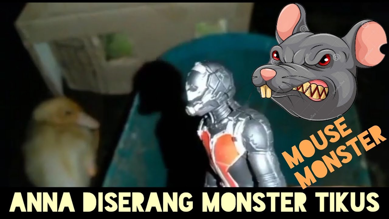 ANNA DI SERANG MONSTER TIKUS - BABY DUCK VIDEOS - YouTube