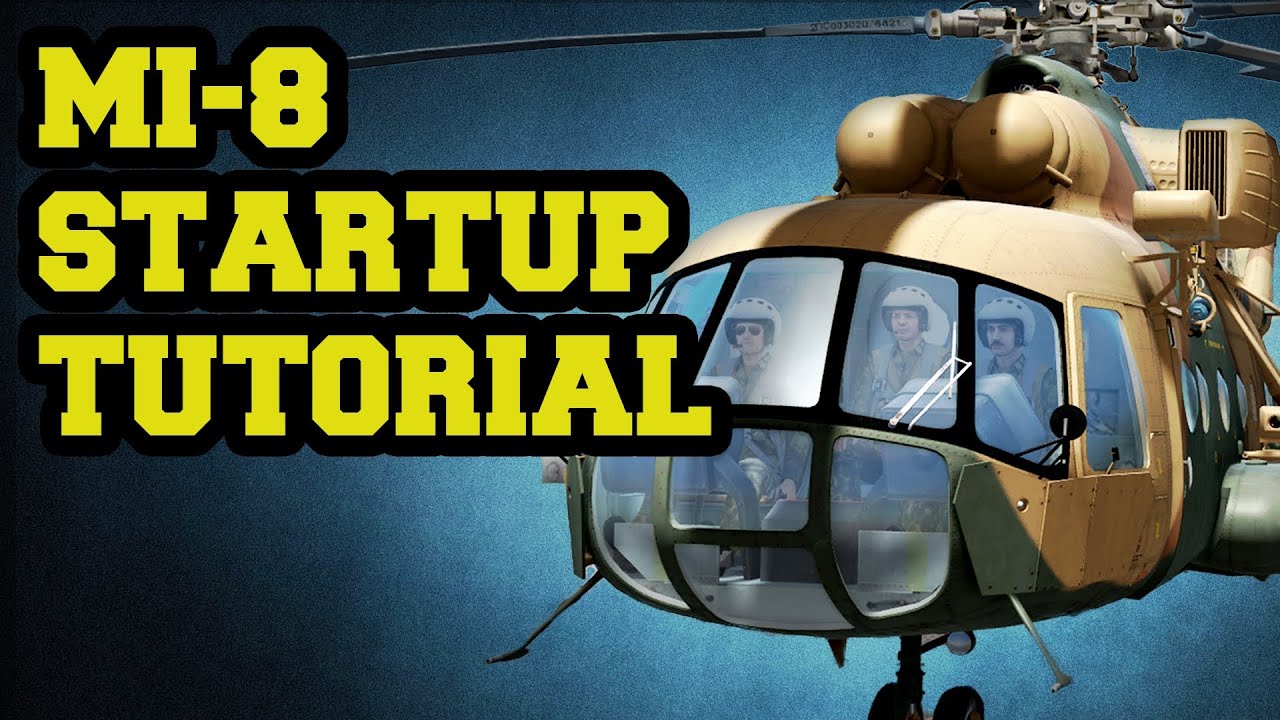 DCS Mi-8 - Startup tutorial - YouTube