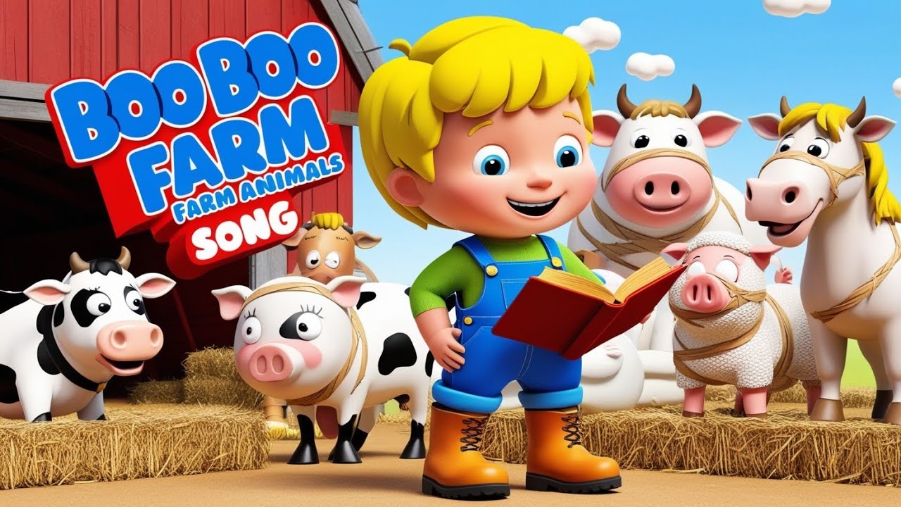 Boo boo Animals Song - Poem for toddlers | Nursery Rhymes and kids ...