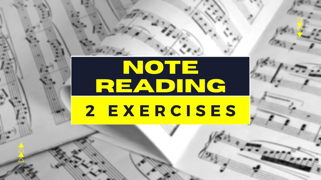 Note Reading : 2 Exercises For Piano - YouTube