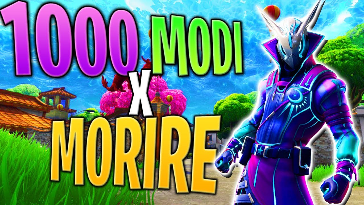 1000 MODI PER MORIRE.. GRAZIE BUG DI FORTNITE!! - YouTube