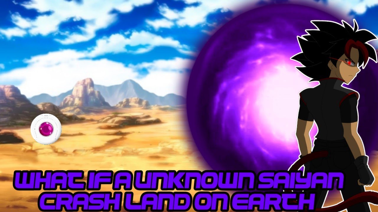 what if a unknown saiyan crash land on earth the saiyan saga - YouTube