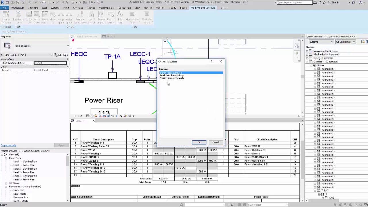 Revit 2020 | What's New: Electrical Panel - Feed Through Lugs - YouTube