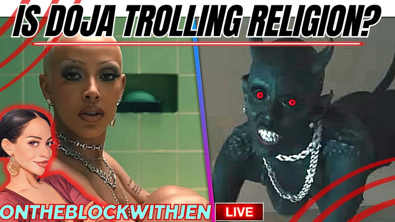 Doja Cat's VMA show: Fans insist on hidden message behind demonic ...