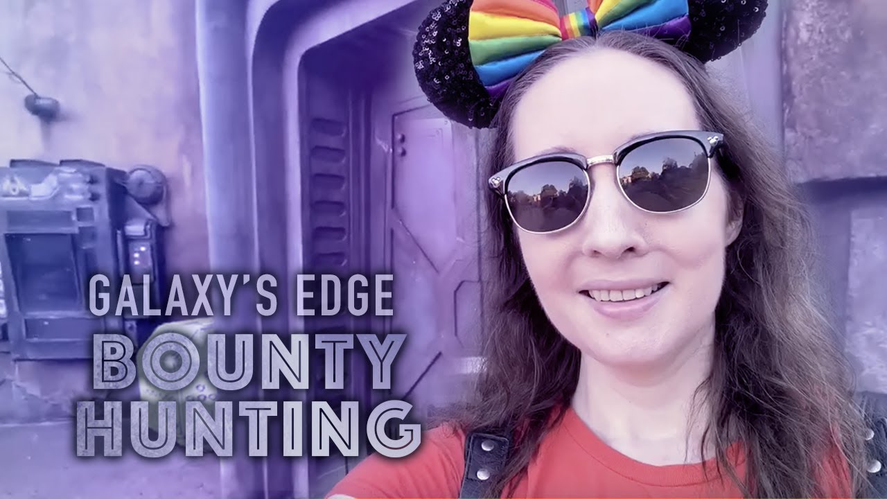 How To Play Star Wars Batuu Bounty Hunter Game At Galaxys Edge Youtube