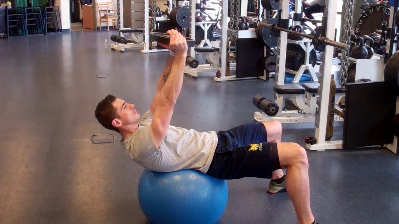 Ball Plate Crunch - YouTube