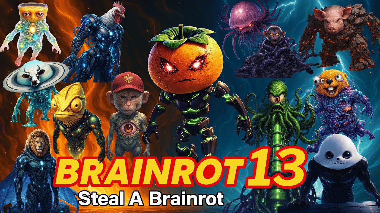 Brainrot Anime Opening Song Pt.13 (Official MV) feat ALL NEW Steal a ...