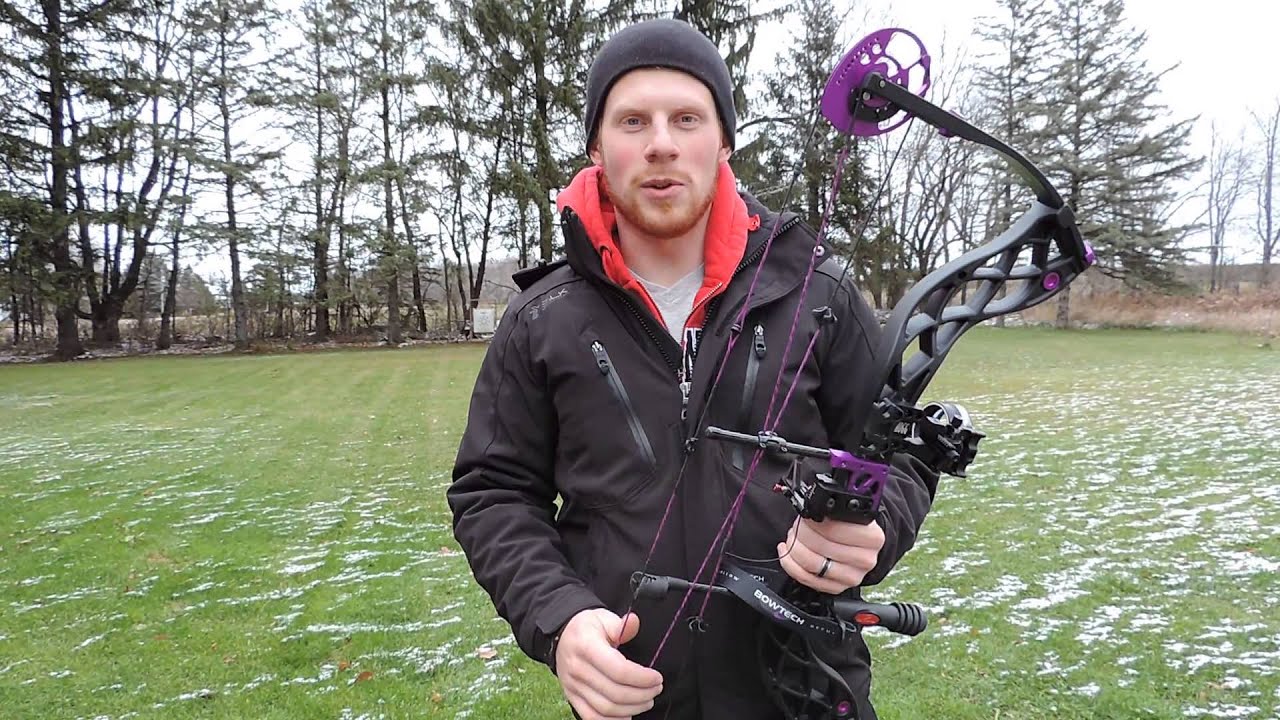 Women's Bow! Bowtech Carbon Rose - YouTube