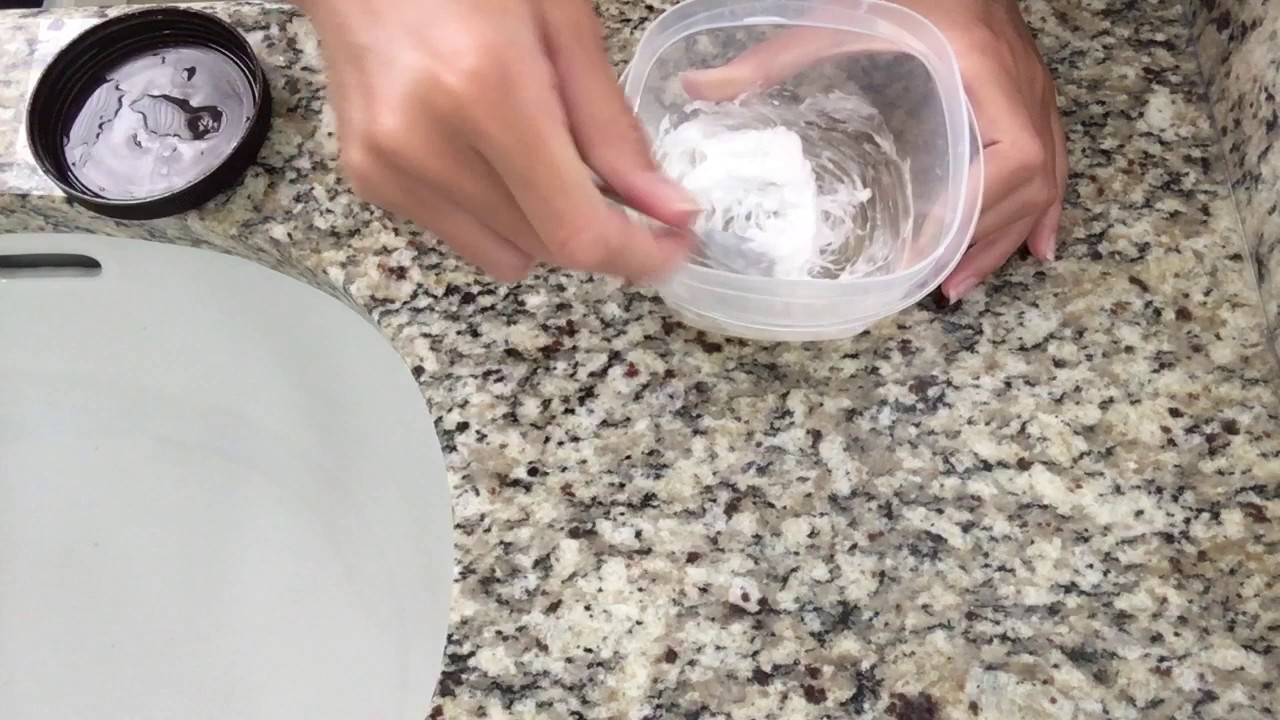 How to make normal slime - YouTube
