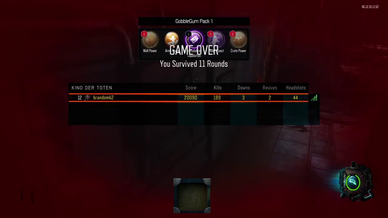 Kino Der Toten starting room challenge. - YouTube