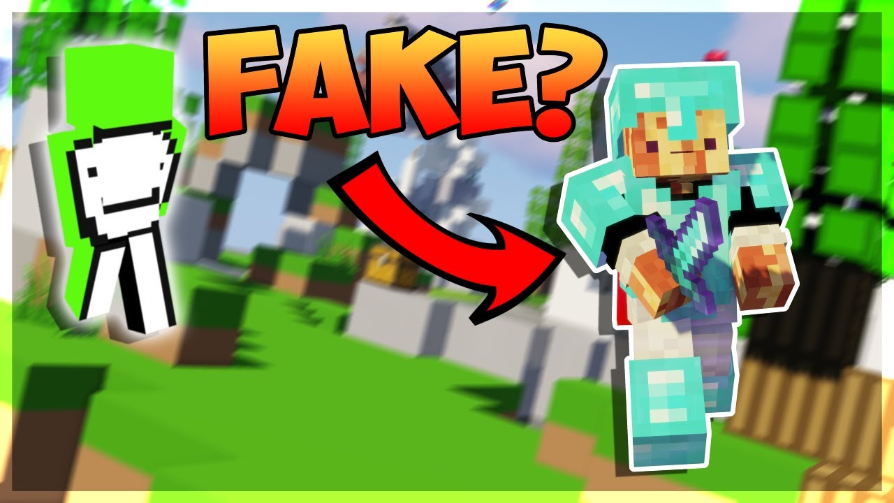 Cheating Skywars Like Dream Cheats Minecraft Speedruns - YouTube