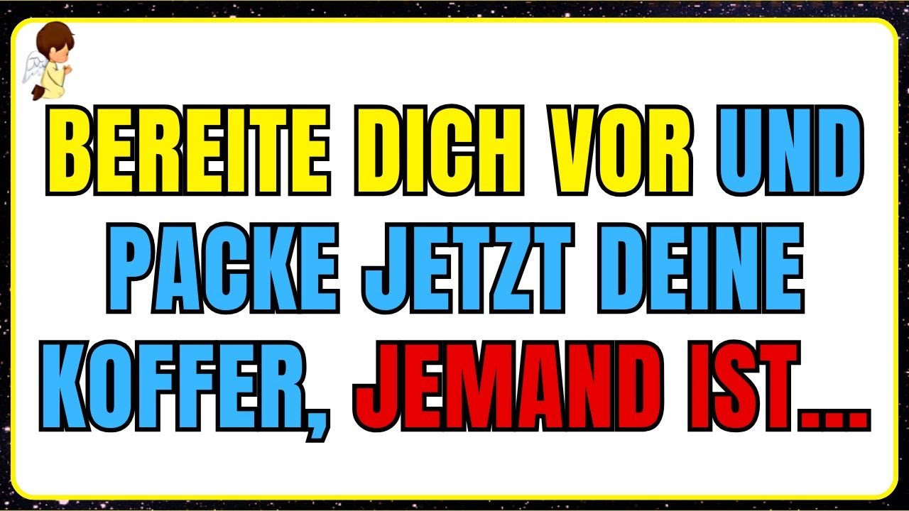 Bereite dich vor und packe jetzt deine Koffer, jemand ist... - YouTube