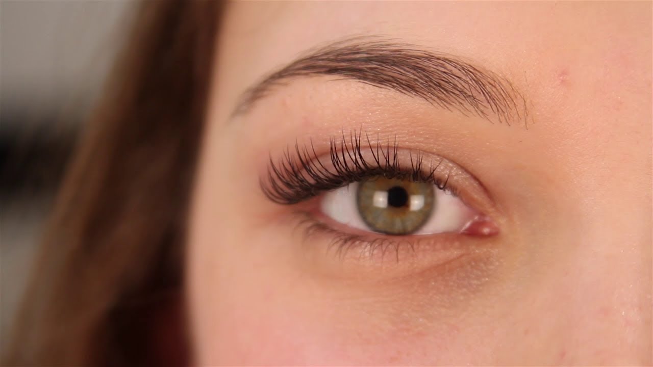 Fluttery False Eyelashes - YouTube