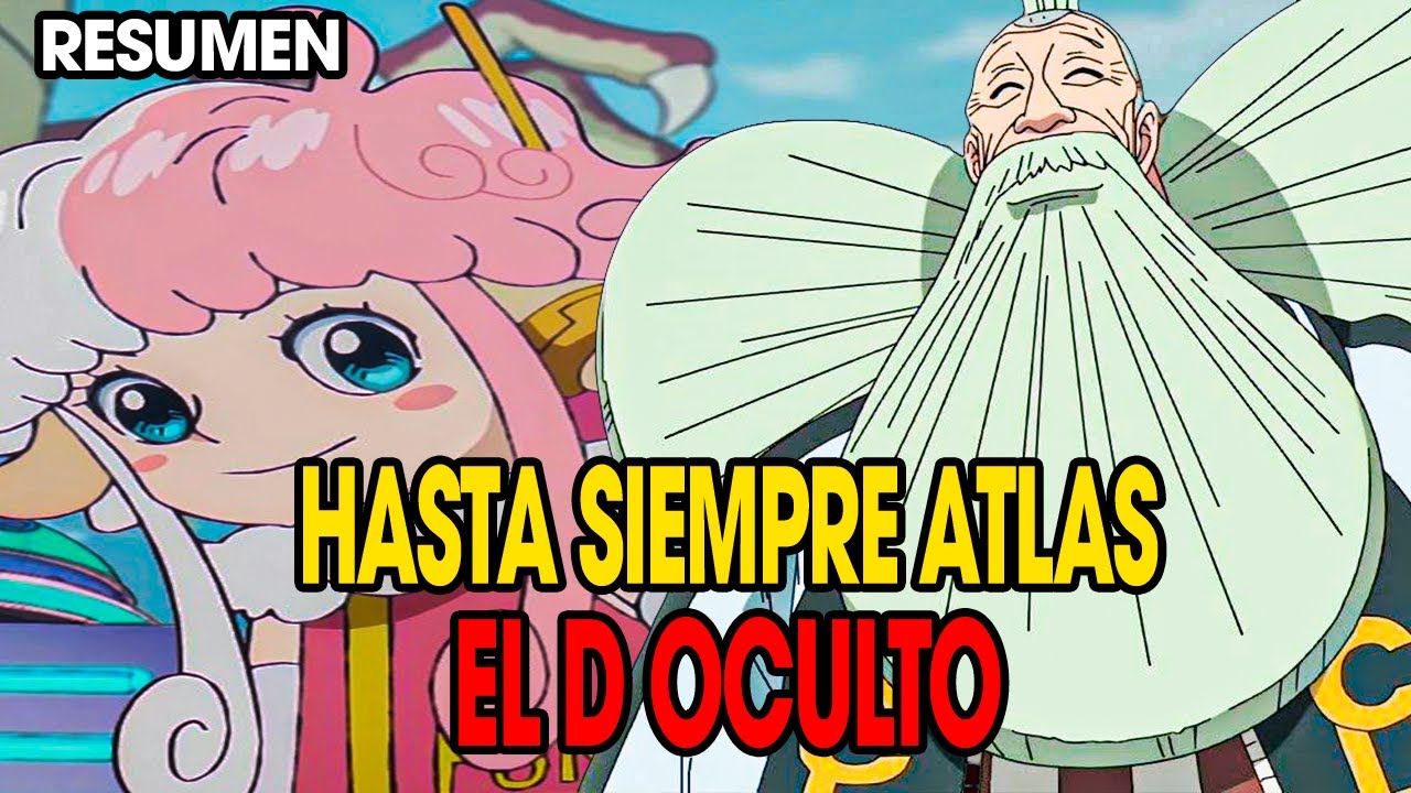 RESUMEN ONE PIECE 1120: Atlas!! - YouTube