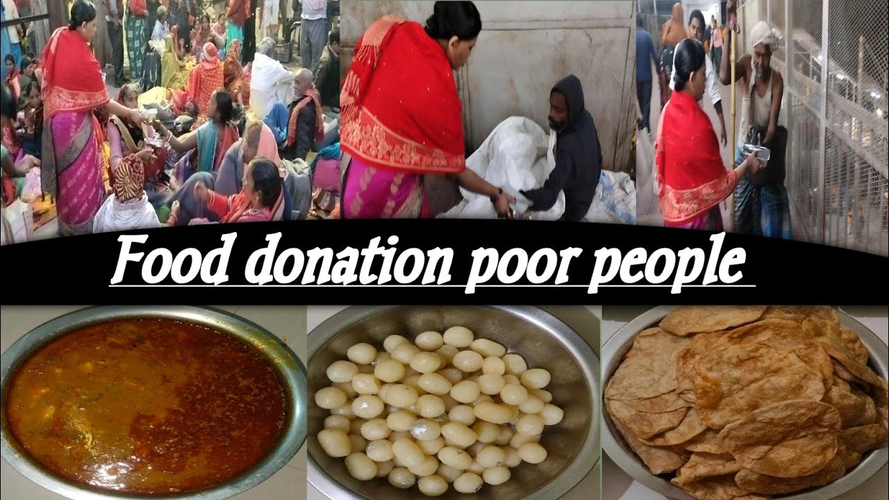 Food donation poor people ll #@Sunitagupta500 - YouTube