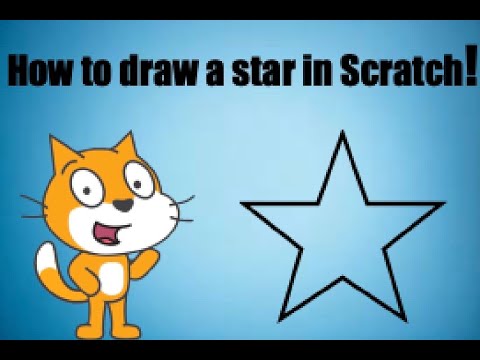 How to draw a star in Scratch! - YouTube