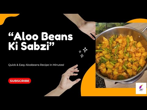 “Paani Nahi Daala… Phir Bhi Itni Tasty Sabzi?! 😲 Aloo Beans Ka Naya Tadka!”#pinklee