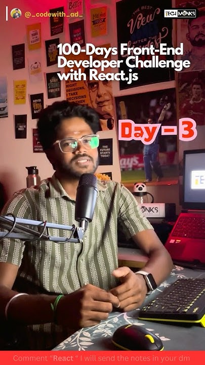 🚀 Day 3 of #100DaysOfFrontend – The basics of HTML5 | CODEWITHAD | TECHMONKS - YouTube