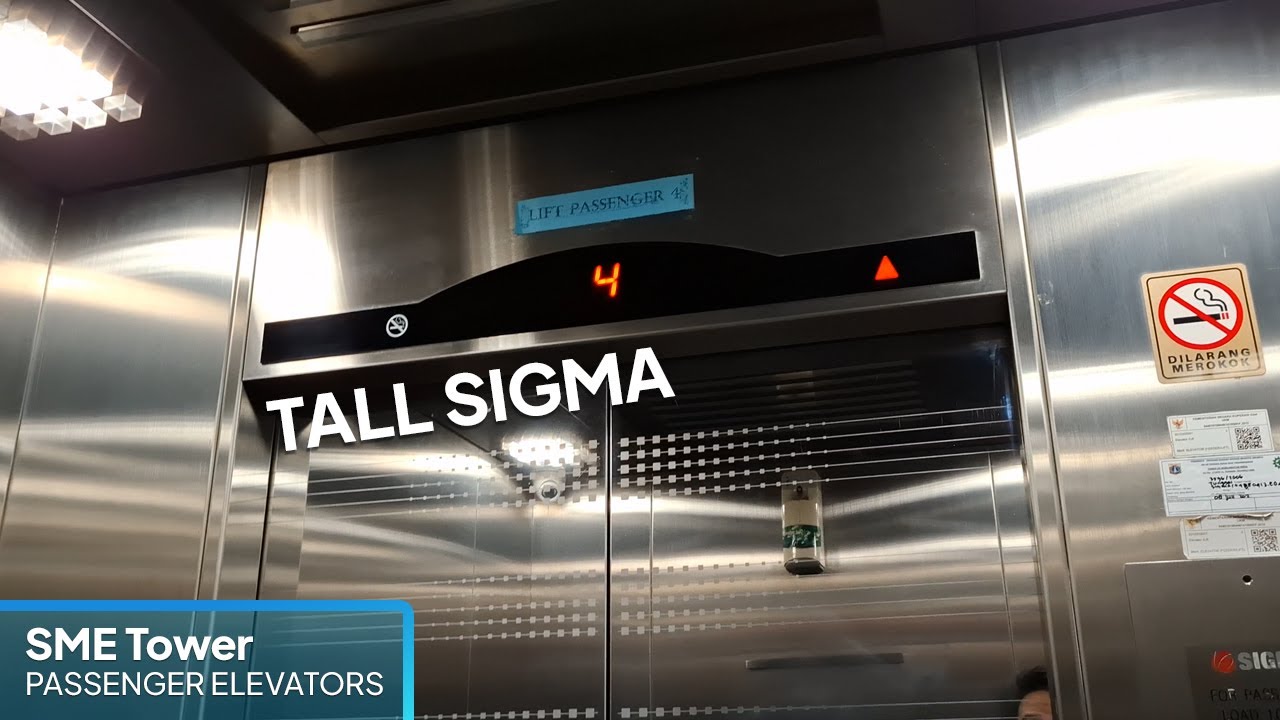 Sigma Traction Elevators - SME Tower SMESCO, Pancoran, Jakarta - YouTube